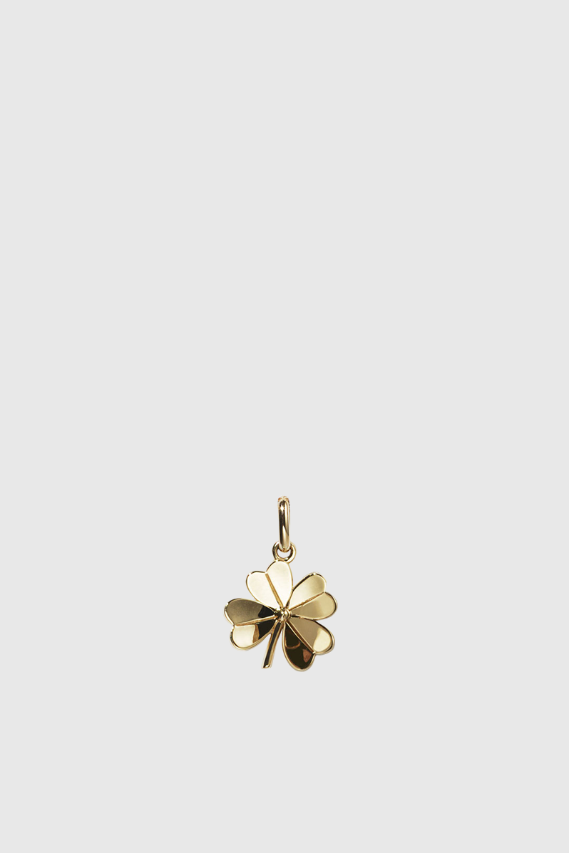 Lucky Clover Charm - Gold Plated — Infinite Definite