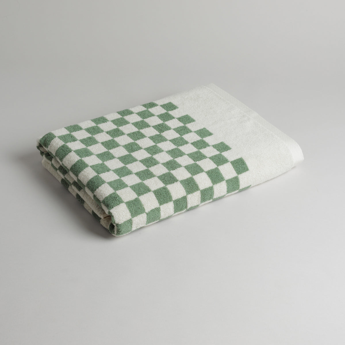 Baina Roman Pool Towel - Sage / Chalk | Infinite Definite | NZ